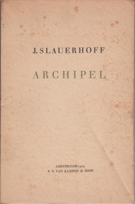 Catalogus 67: J. Slauerhoff | antiquariaat Fokas Holthuis